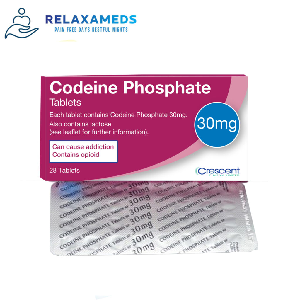 Codeine Phosphate 30mg – Effective Prescription Pain Relief